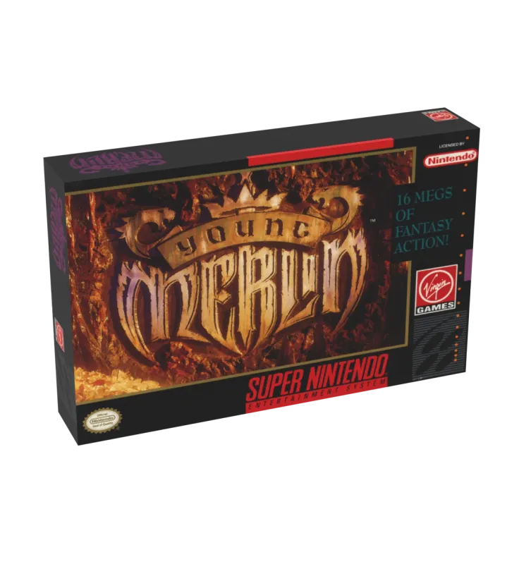 Young Merlin Reproduction Box