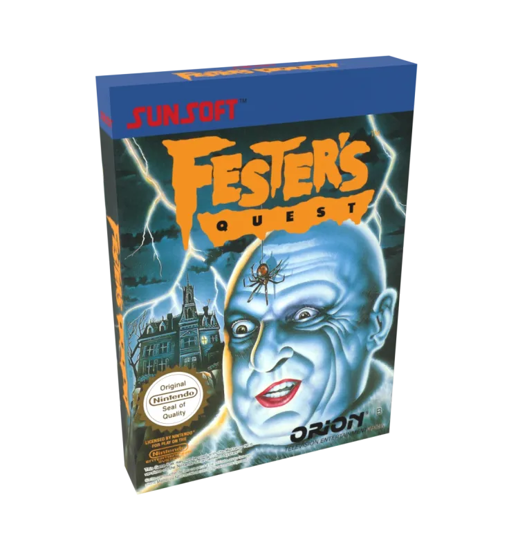 Fester's Quest Reproduction Box