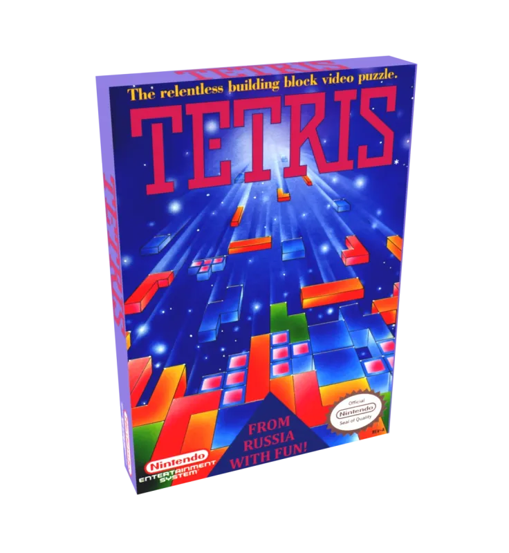 Tetris Reproduction Box