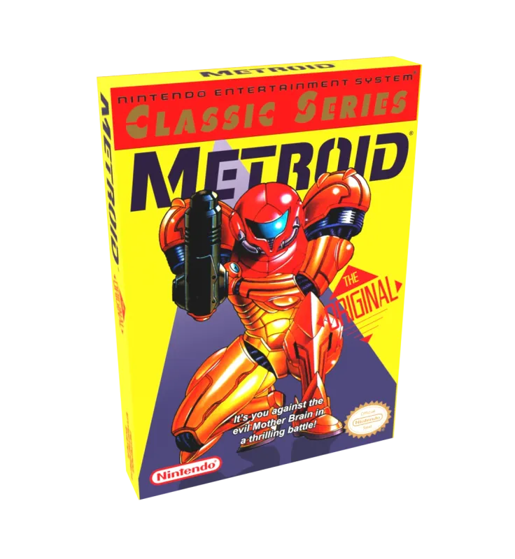Metroid [Classic Series] Reproduction Box