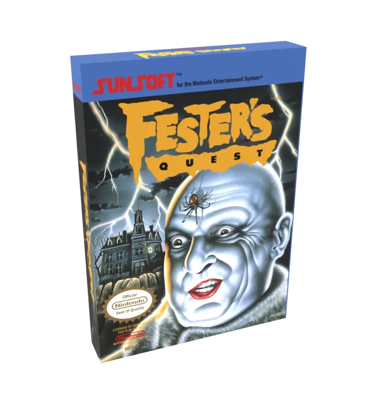 Fester's Quest Reproduction Box