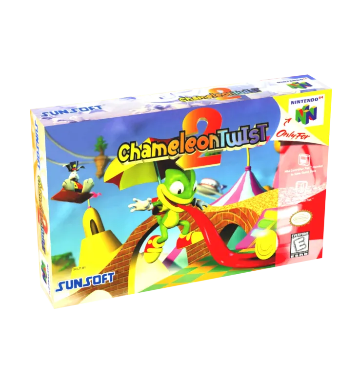 Chameleon Twist 2 Reproduction Box