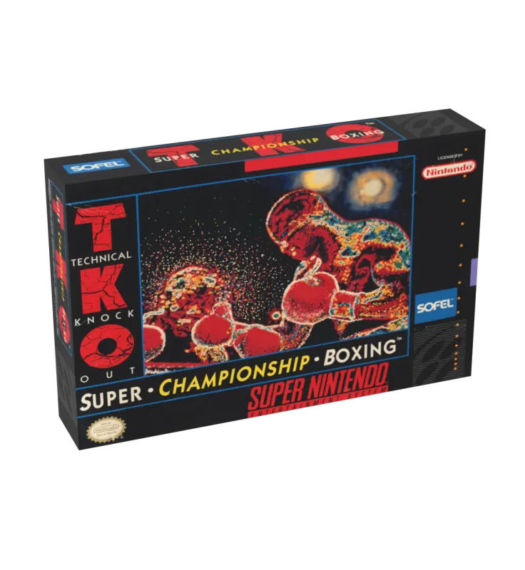 TKO Super Championship Boxing Reproduction Box