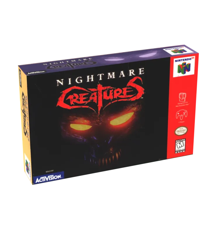 Nightmare Creatures Reproduction Box