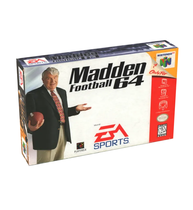 Madden 64 Reproduction Box