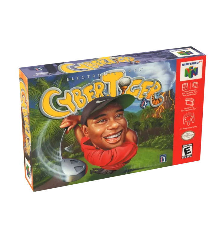 Cyber Tiger Reproduction Box