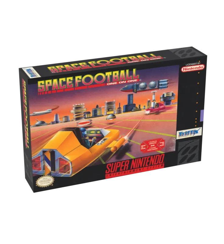 Space Football Reproduction Box