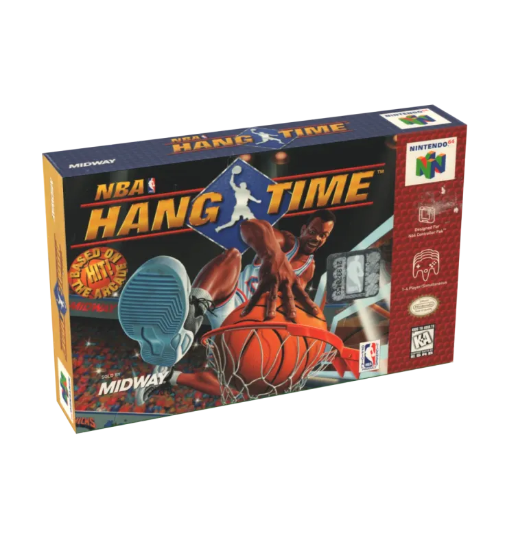 NBA Hang Time Reproduction Box