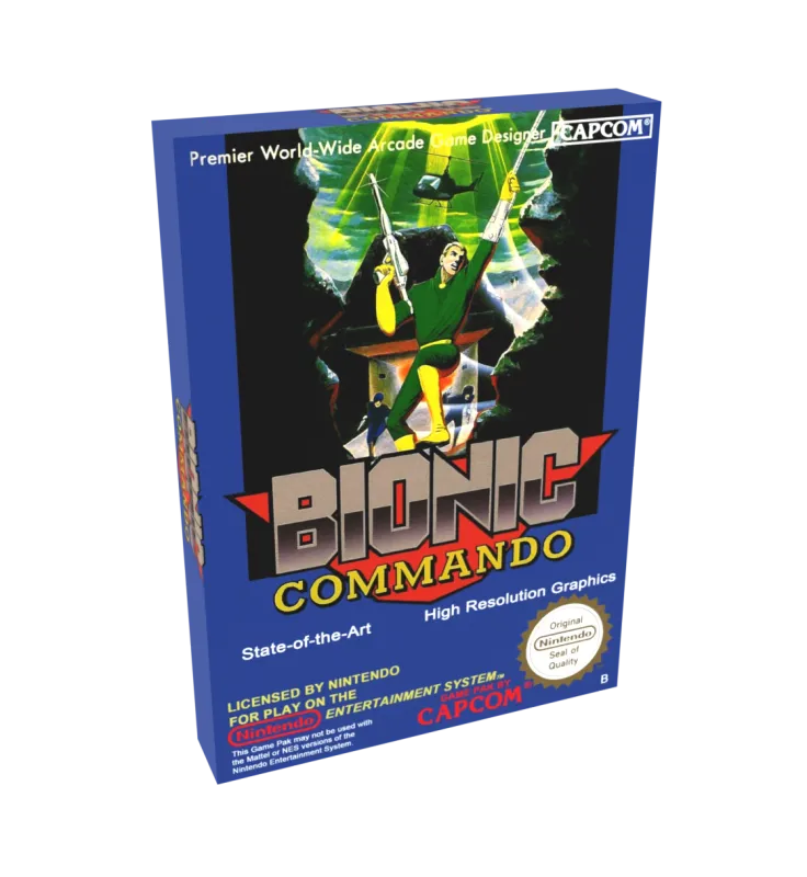 Bionic Commando Reproduction Box