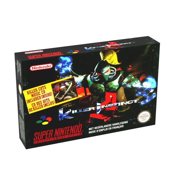 Killer Instinct Reproduction Box