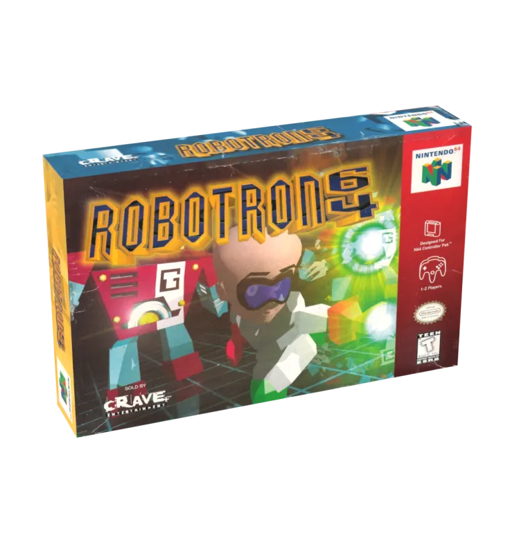 Robotron 64 Reproduction Box