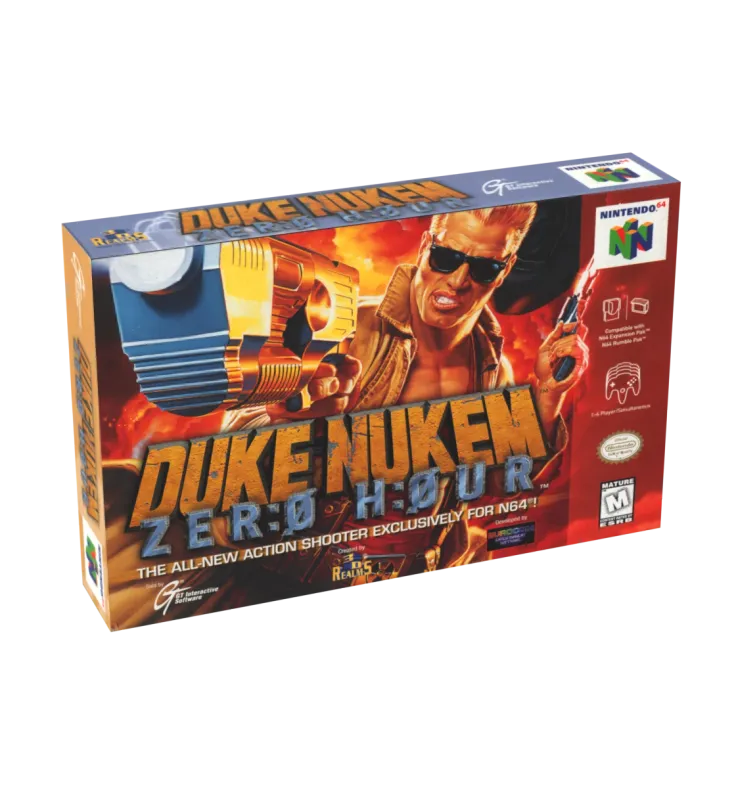 Duke Nukem Zero Hour Reproduction Box