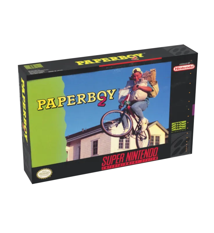 Paperboy 2 Reproduction Box