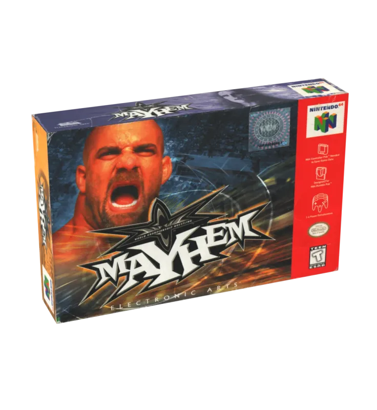 WCW Mayhem Reproduction Box