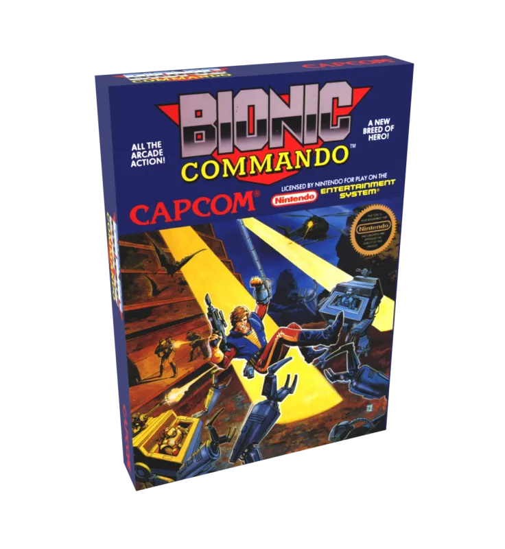 Bionic Commando Reproduction Box