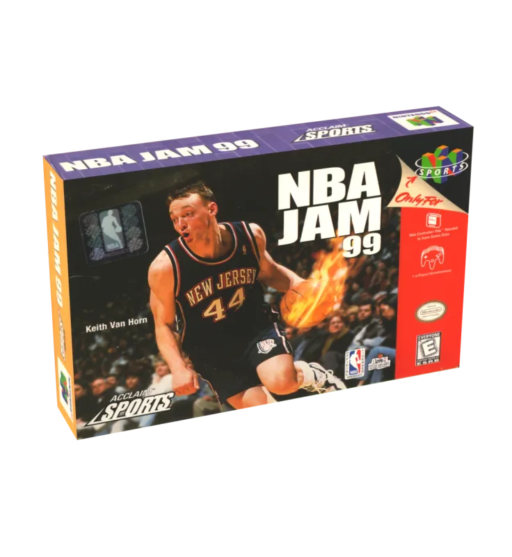 NBA Jam 99 Reproduction Box