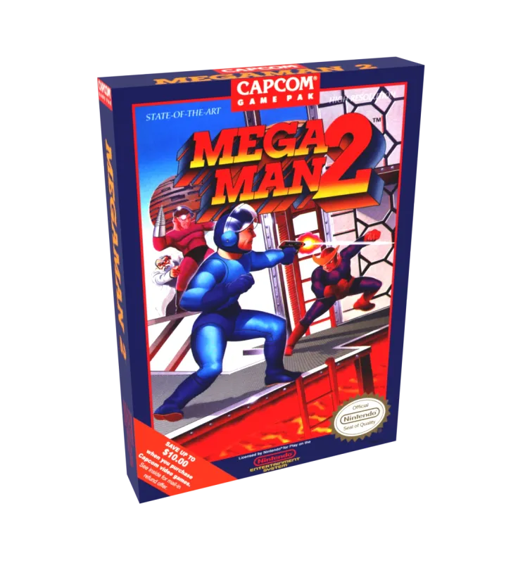 Mega Man 2 Reproduction Box