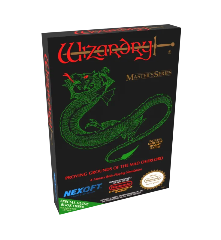Wizardry Reproduction Box