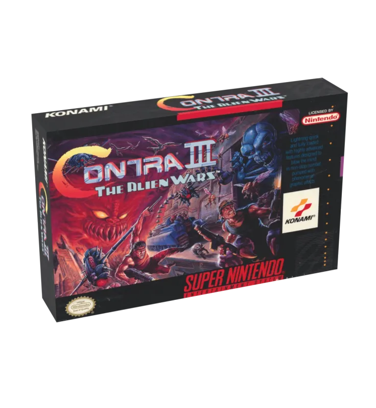 Contra 3 Reproduction Box