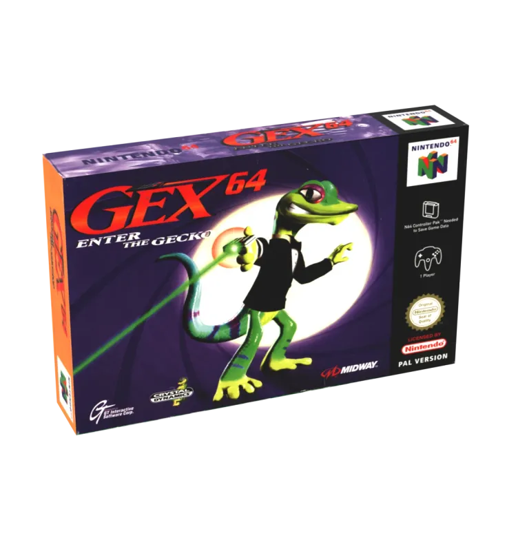 Gex 64 Reproduction Box