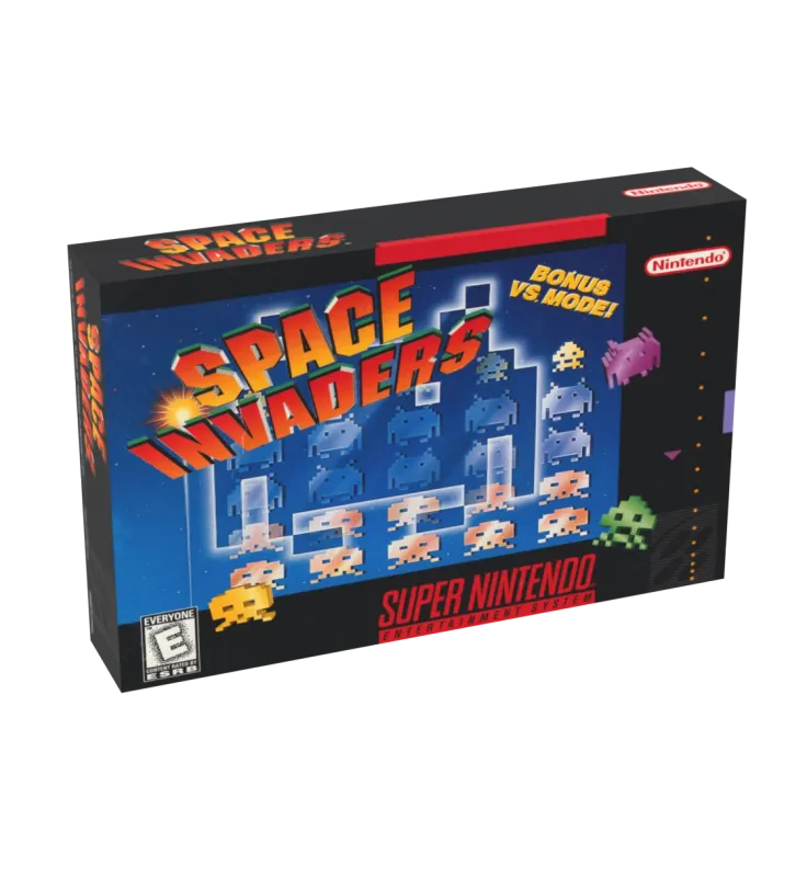 Space Invaders Reproduction Box
