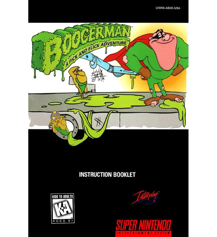 Boogerman Reproduction Manual