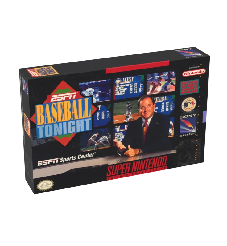 ESPN Baseball Tonight Reproduction Box