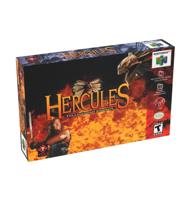 Hercules The Legendary Journeys Reproduction Box