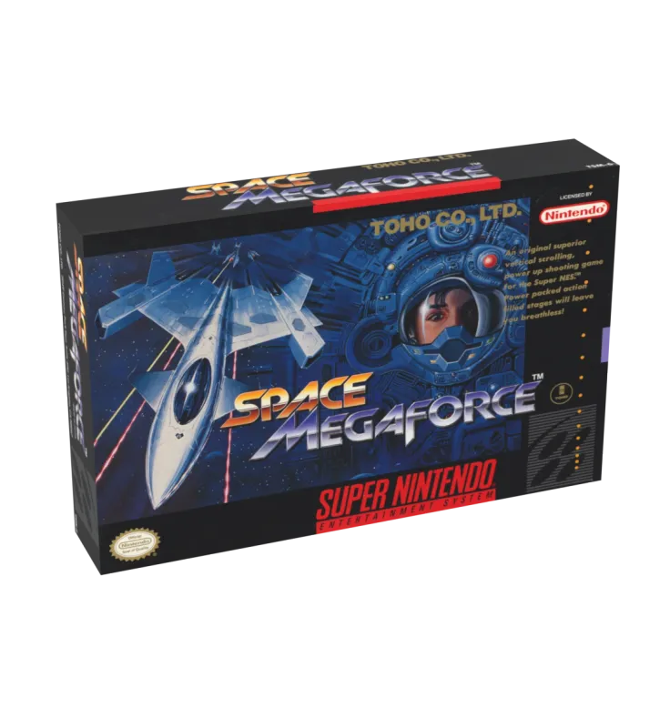 Space Megaforce Reproduction Box