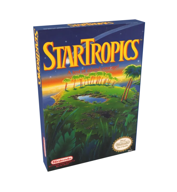 StarTropics Reproduction Box