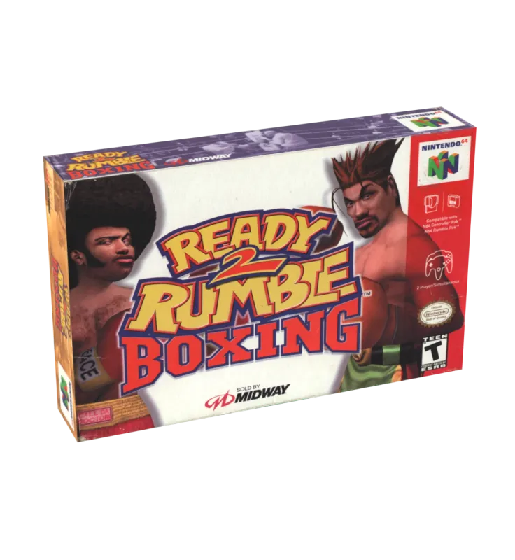 Ready 2 Rumble Boxing Reproduction Box