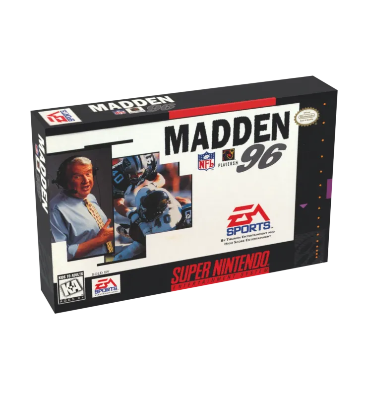 Madden 96 Reproduction Box