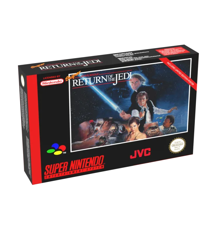 Super Star Wars Return of the Jedi Reproduction Box