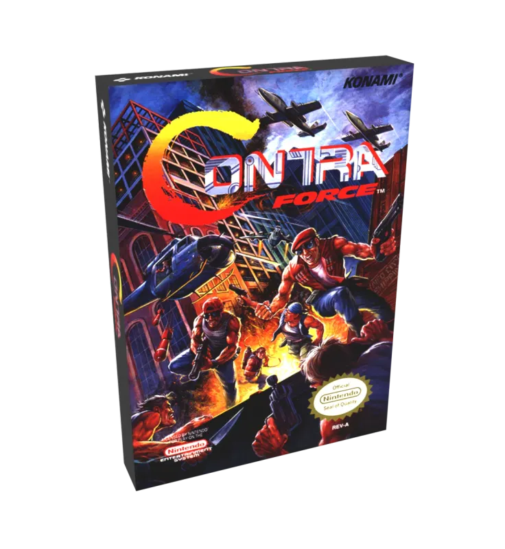 Contra Force Reproduction Box