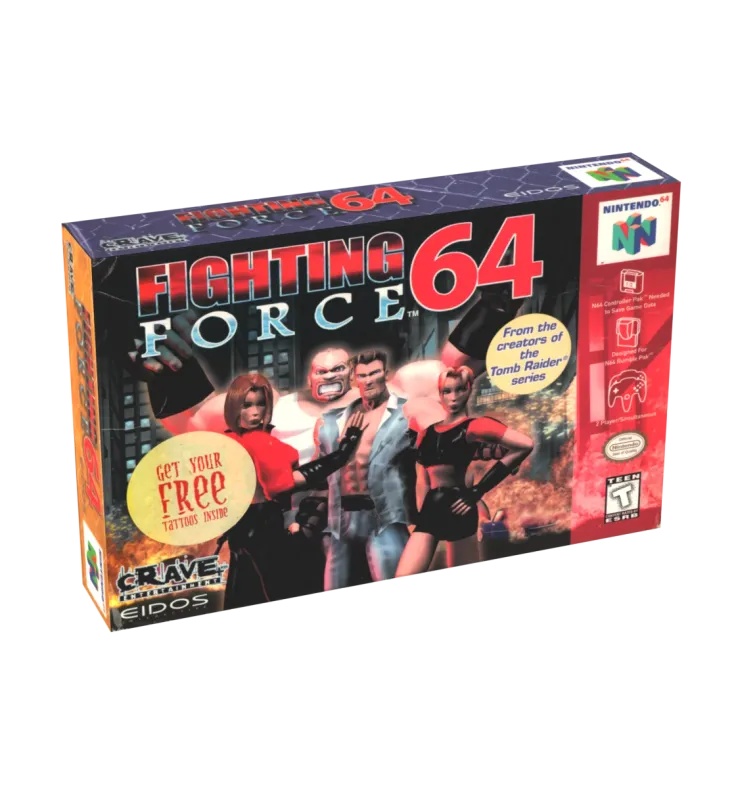 Fighting Force 64 Reproduction Box