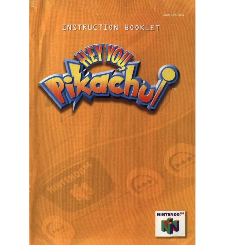 Hey You Pikachu [Custom] Reproduction Manual