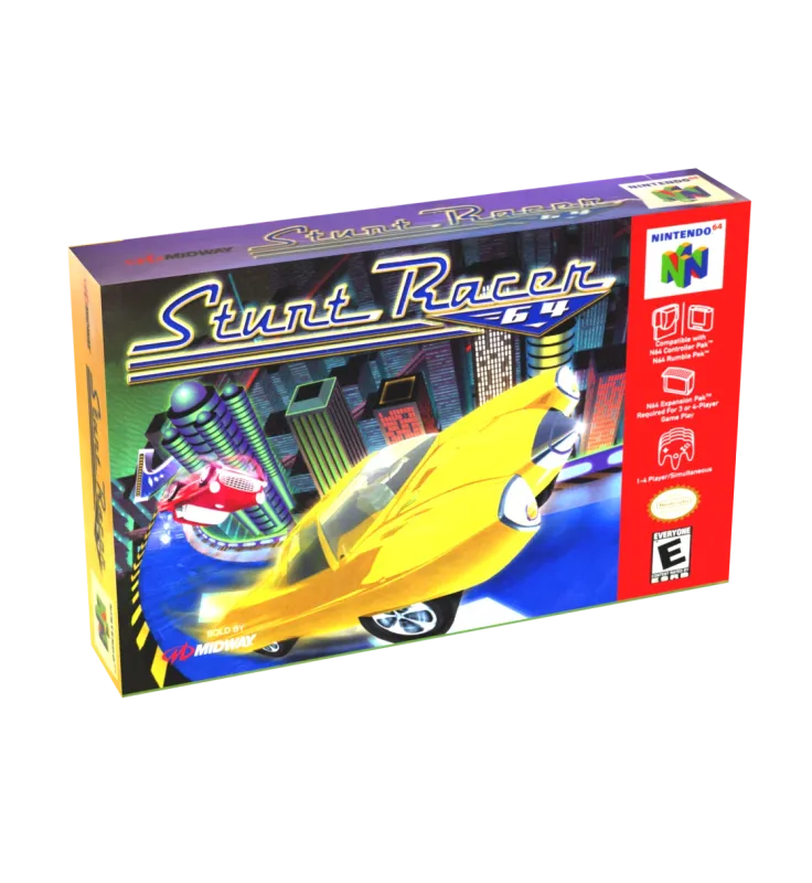 Stunt Racer 64 Reproduction Box