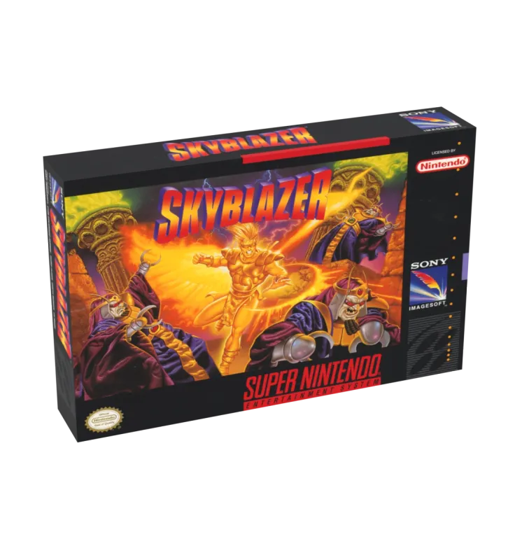 Skyblazer Reproduction Box