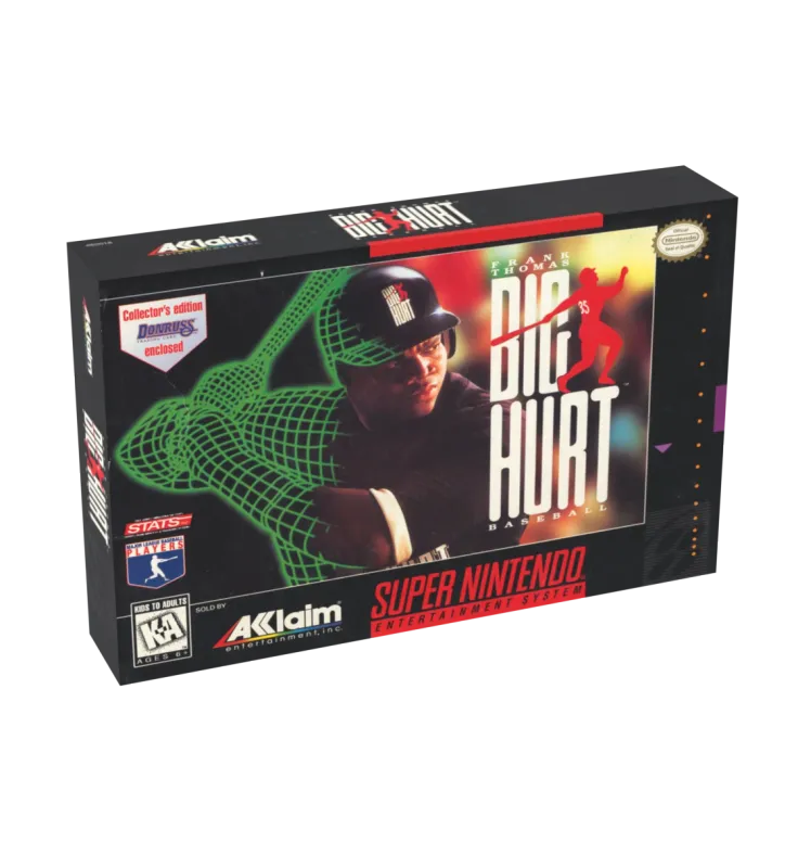 Frank Thomas Big Hurt Baseball Reproduction Box