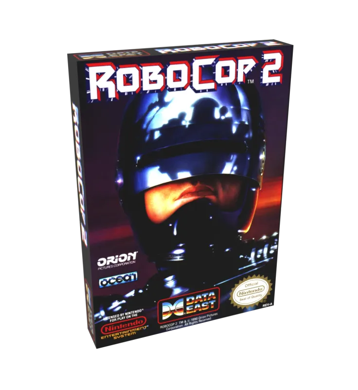 RoboCop 2 Reproduction Box