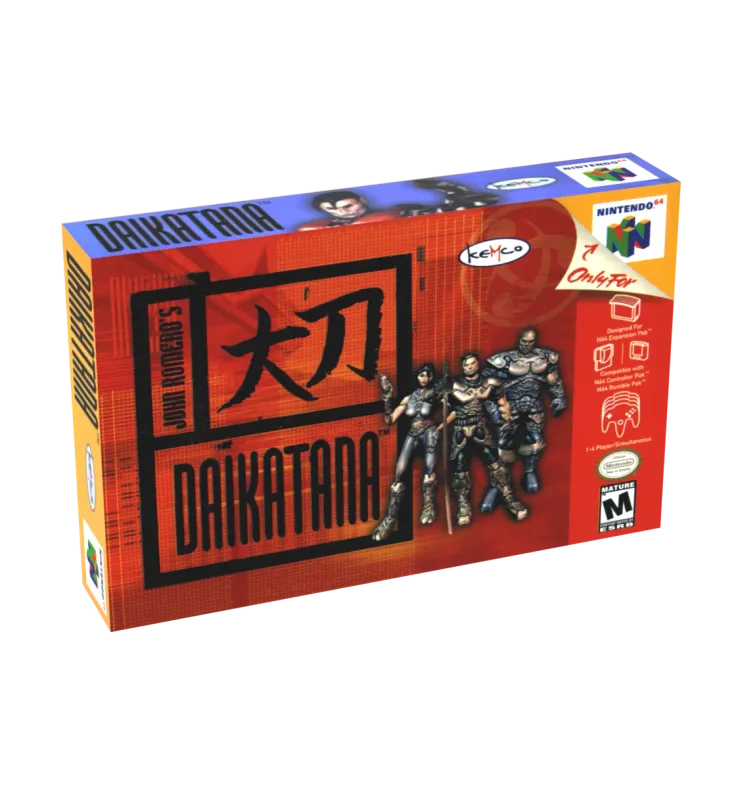 Daikatana Reproduction Box