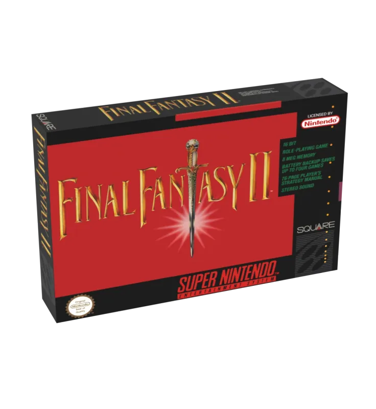 Final Fantasy 2 Reproduction Box