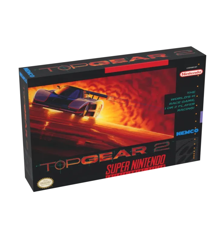 Top Gear 2 Reproduction Box