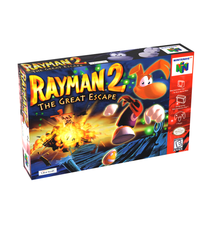 Rayman 2 Reproduction Box