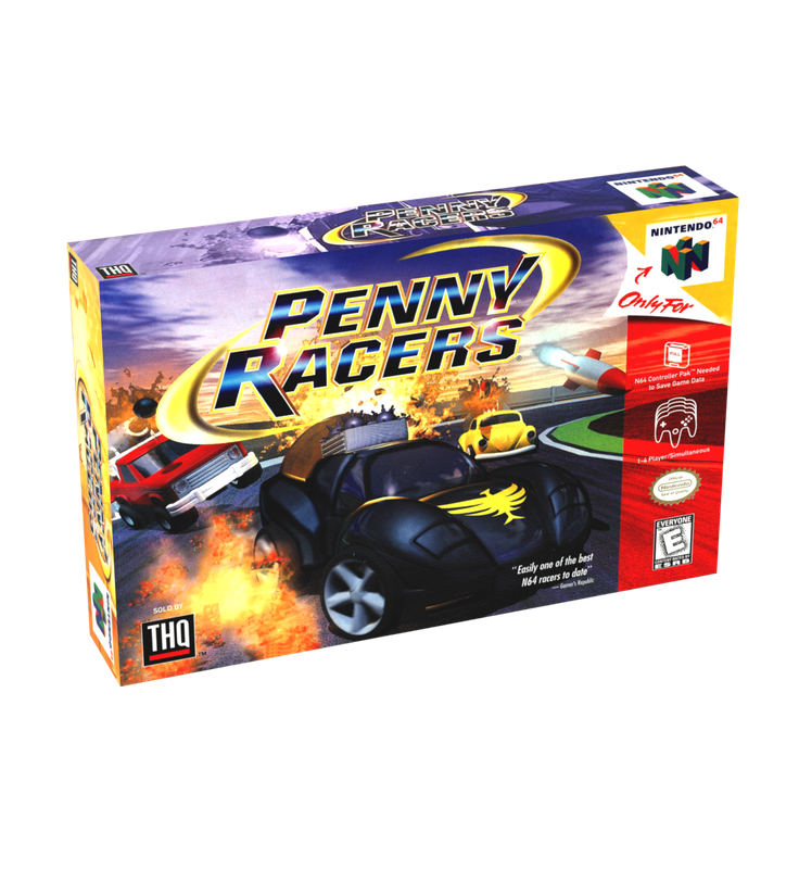 Penny Racers Reproduction Box