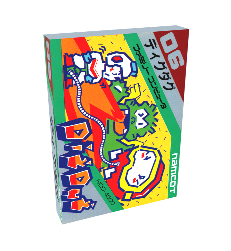 Dig Dug Reproduction Box