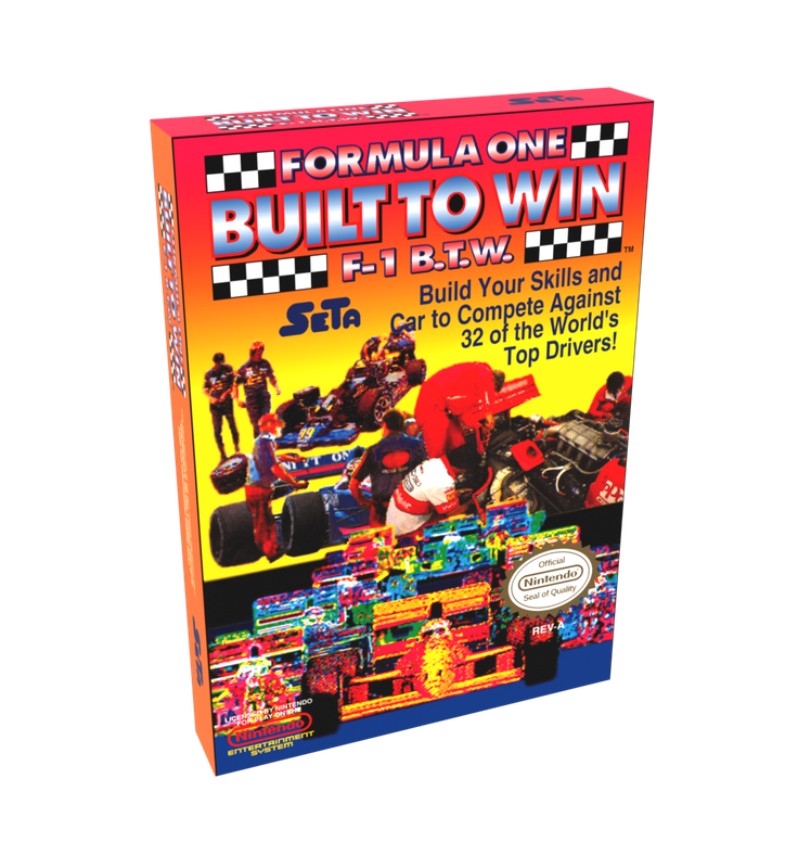 Formula One Built to Win Reproduction Box