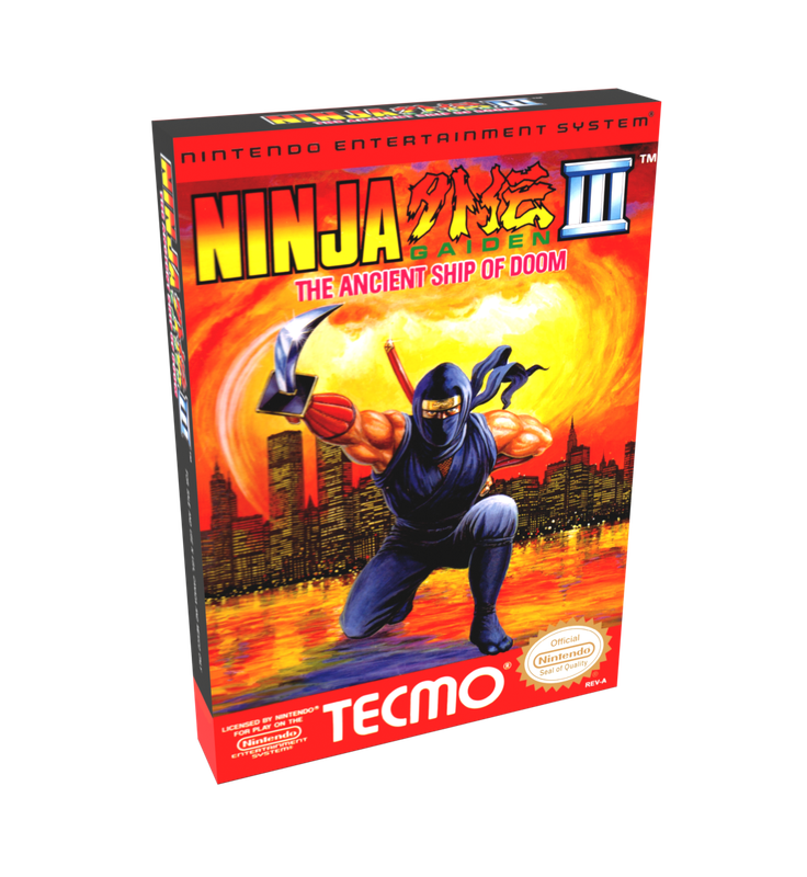Ninja Gaiden 3 Reproduction Box