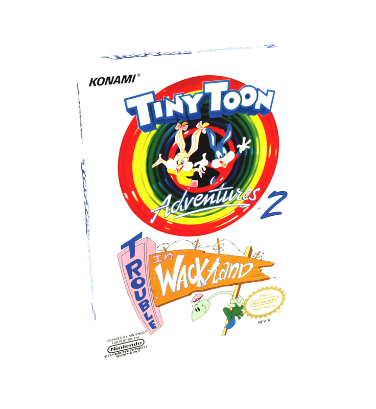 Tiny Toons Adventure 2 Reproduction Box