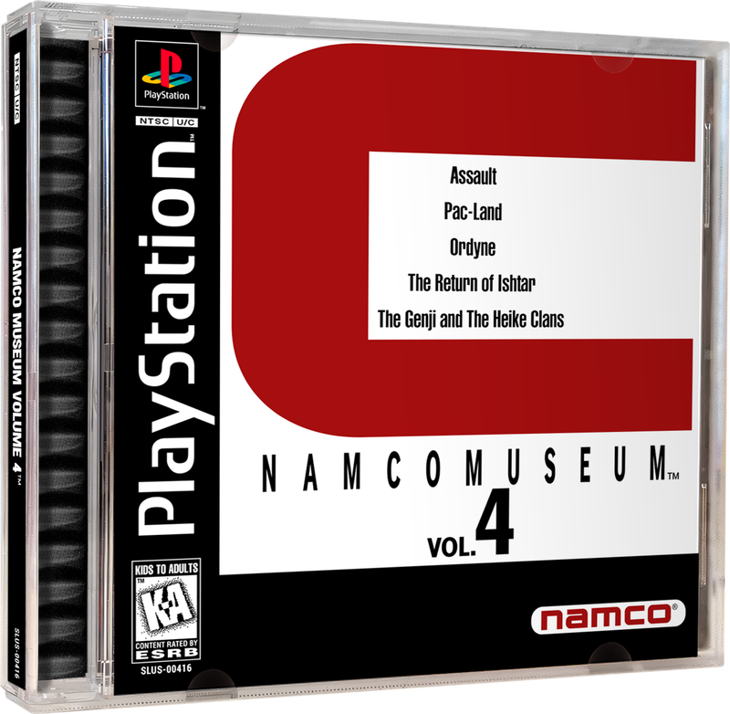 Namco Museum Vol. 4 | NTSC | Playstation | PS1 | En | Reproduction Case ...